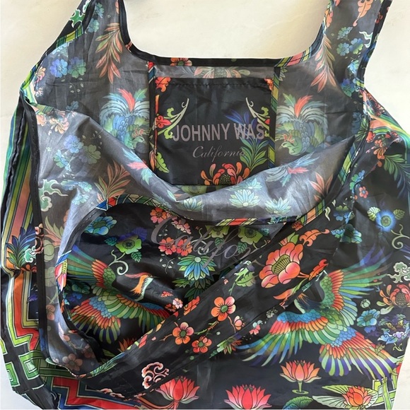 Johnny Was | Bags | Johnny Was Reusable Packable Tote Bag | Poshmark
